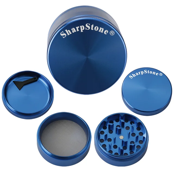Sharpstone 4-Piece Grinder – 60mm – Pop Tops Ireland